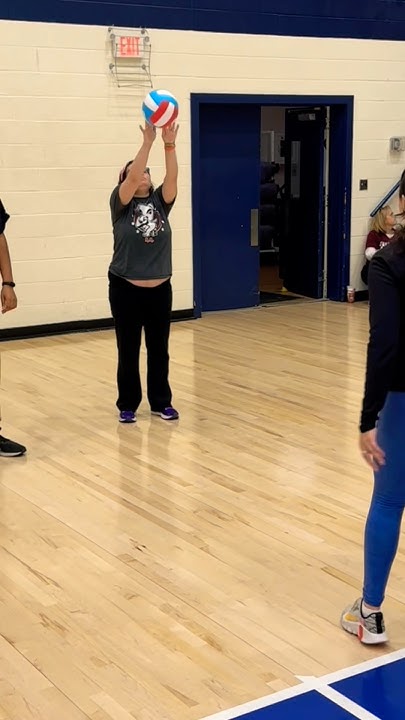Volleyball Skills: Toss, Set & Catch w/ Partner - YouTube