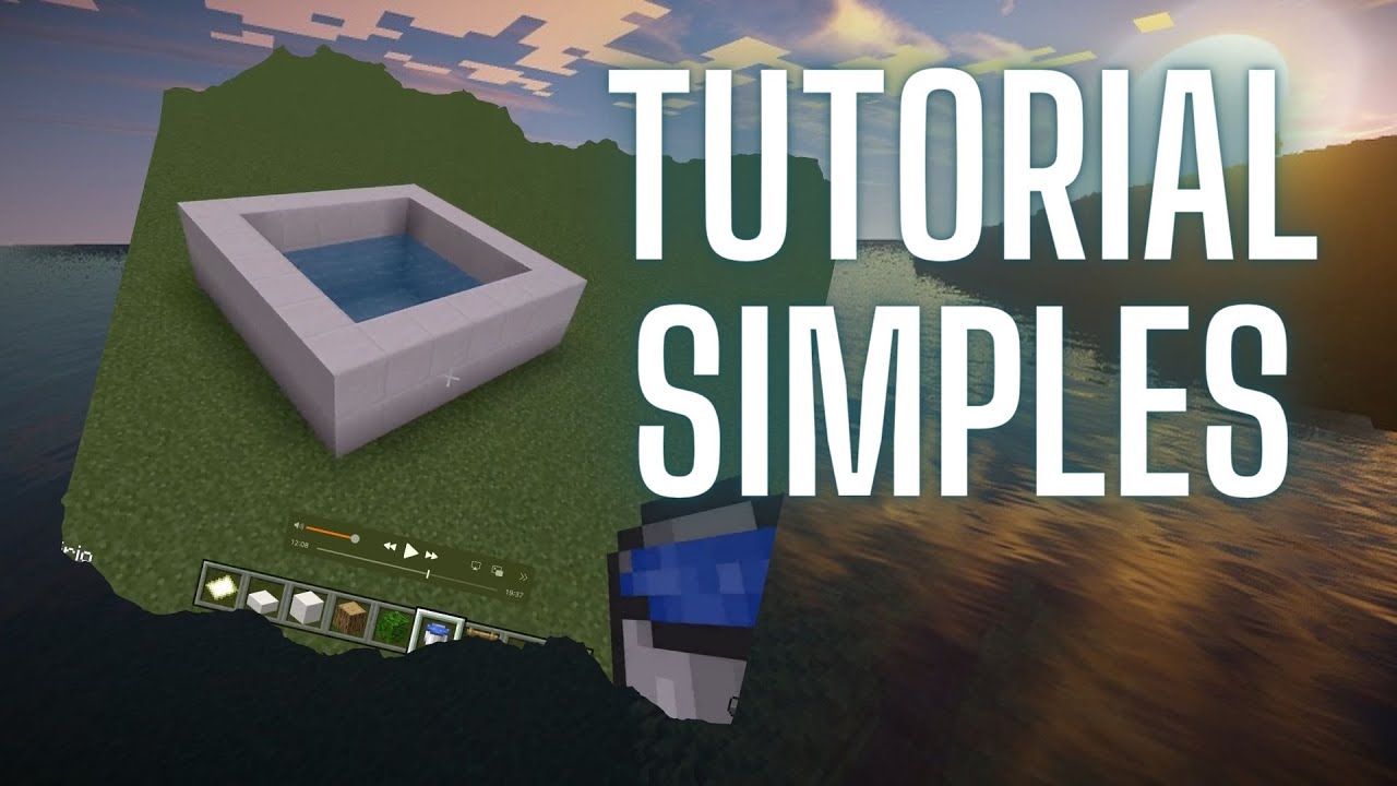 Fazendo Uma Piscina no Minecraft - YouTube