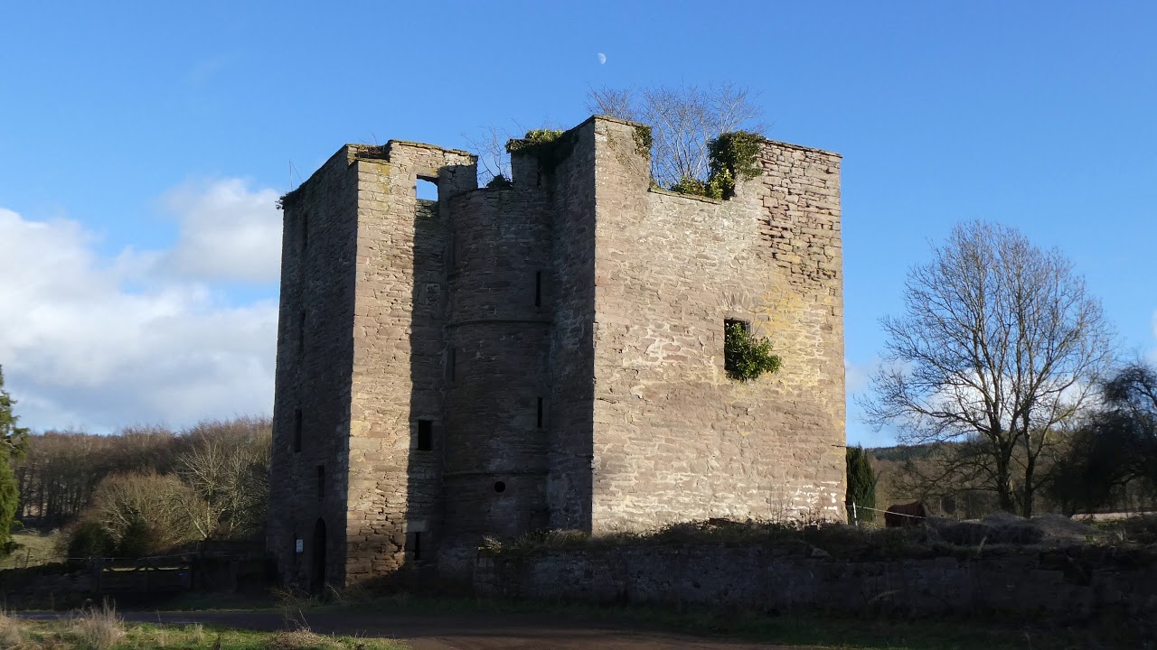 Pitcur Castle Strathmore Perthshire Scotland - YouTube