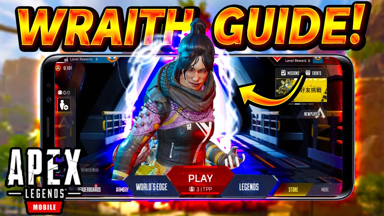 Wraith in Apex Legends Mobile! The ULTIMATE Wraith Overview Guide - YouTube