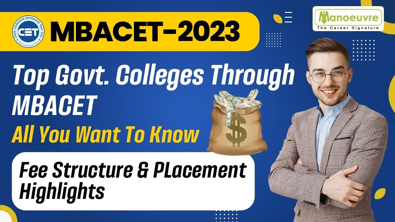 Top Government Colleges Through MBA CET | Fee Structure | Placement ...