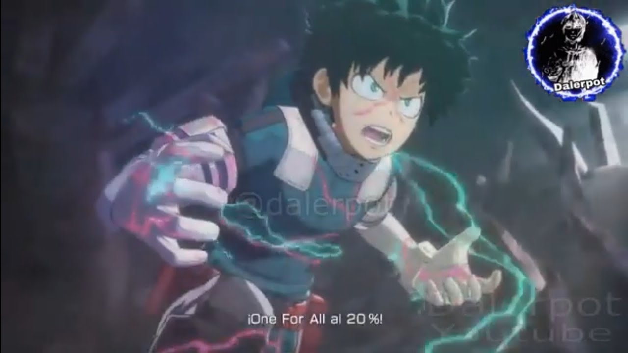 Deku one for all al 20% / manchester smash | My Hero One's Justice 2 ...