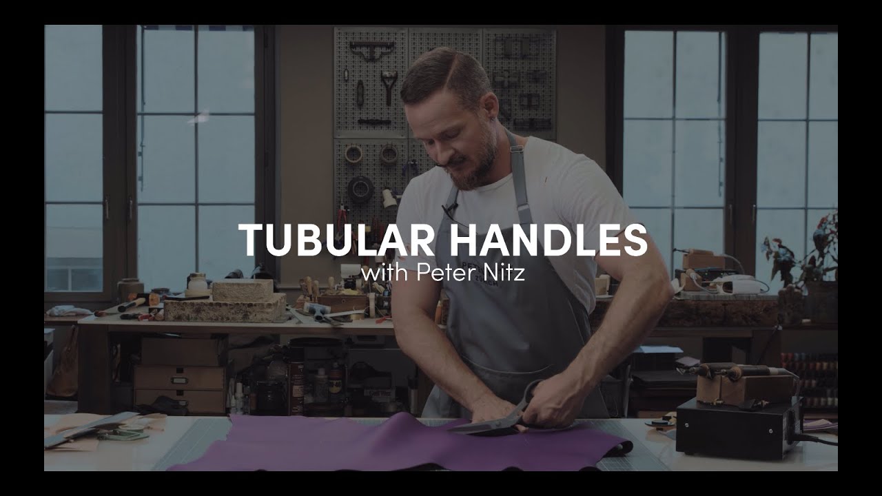 Tubular Handles trailer - Leathercraft Tutorial with Peter Nitz - YouTube