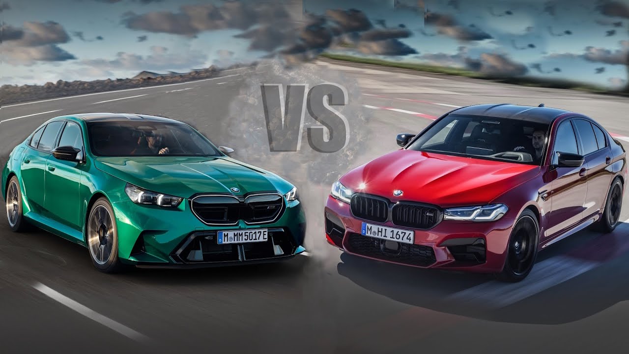 2025 BMW M5 G90 vs Old BMW M5 F90 🔥 - YouTube