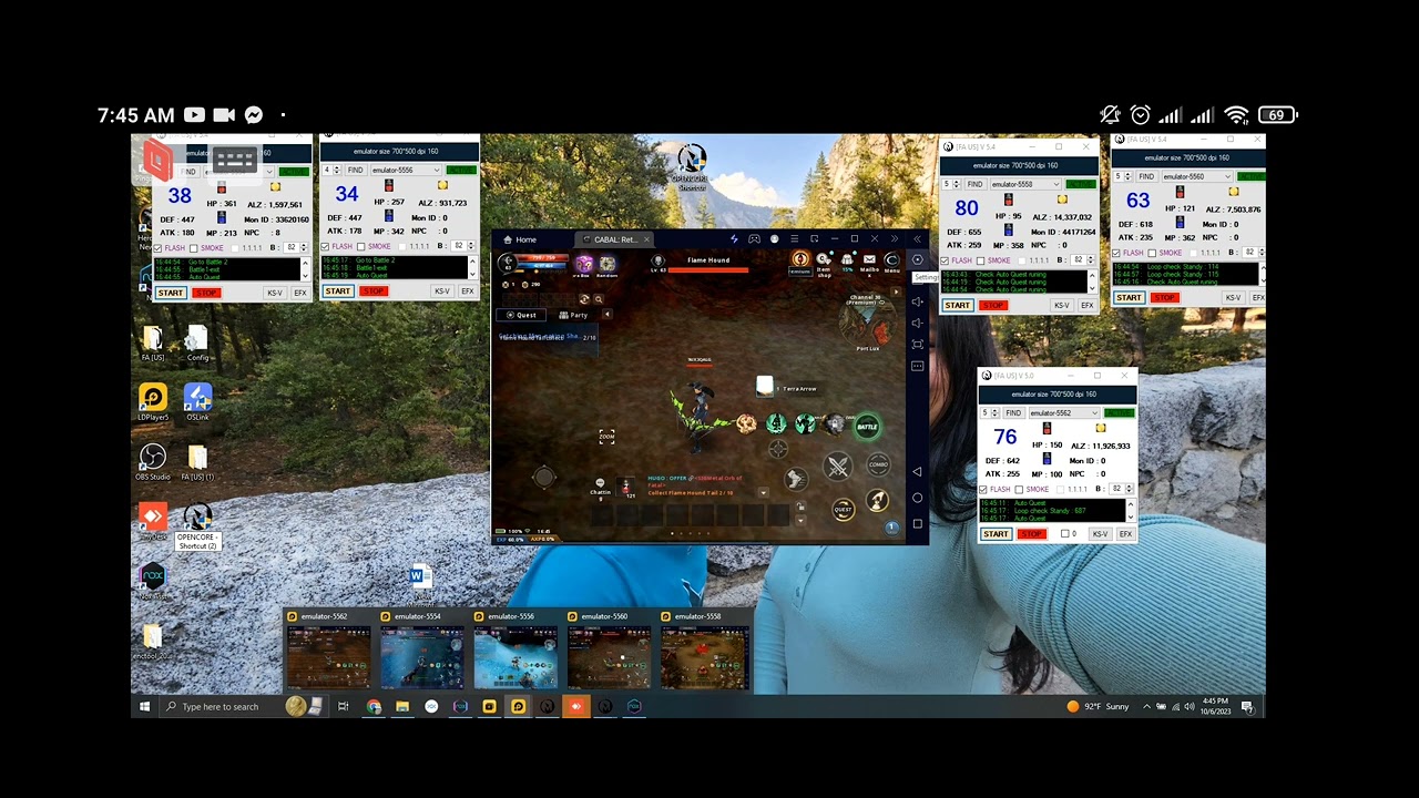 Cabal Mobile Roa Auto quest - YouTube