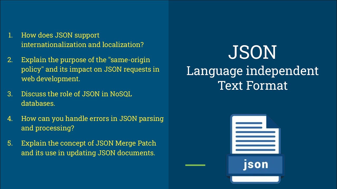 Json Interview Questions | Part 6 - YouTube