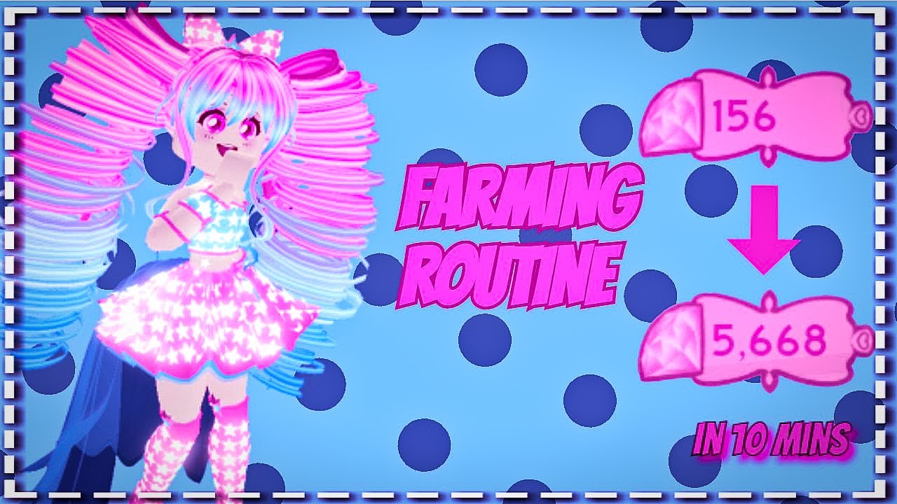 MY ROYALE HIGH FARMING ROUTINE ||4x Gamepass|| - YouTube