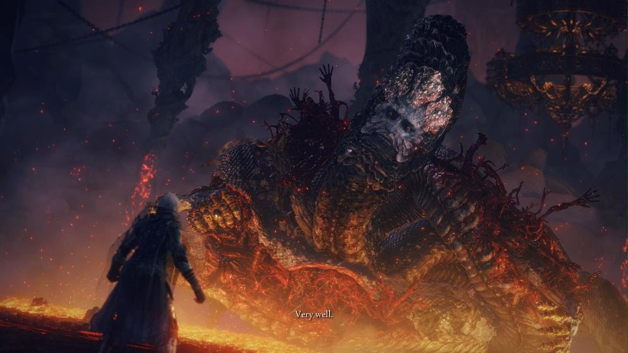 ELDEN RING: Defeating Rykard in Volcano Manor - YouTube