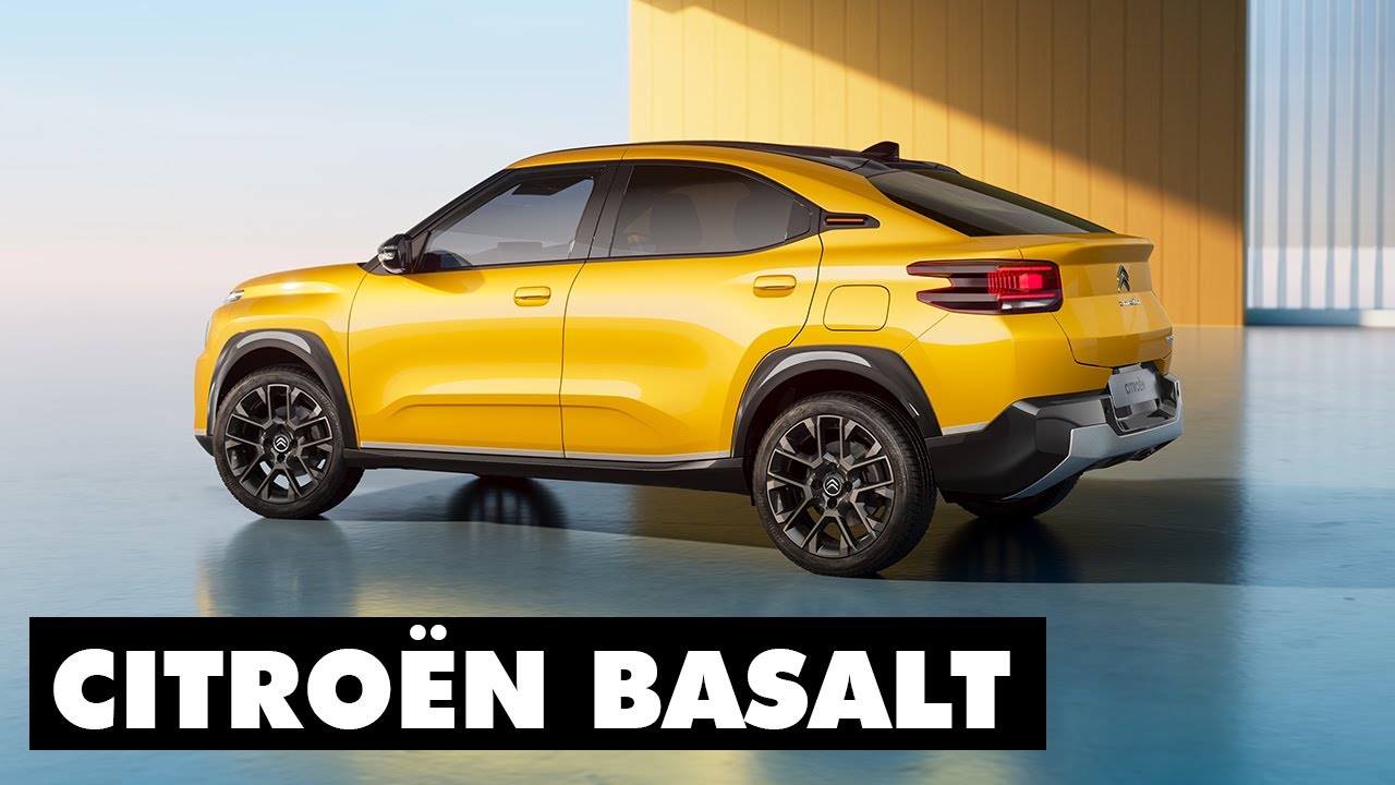 The new Citroën Basalt Vision - YouTube