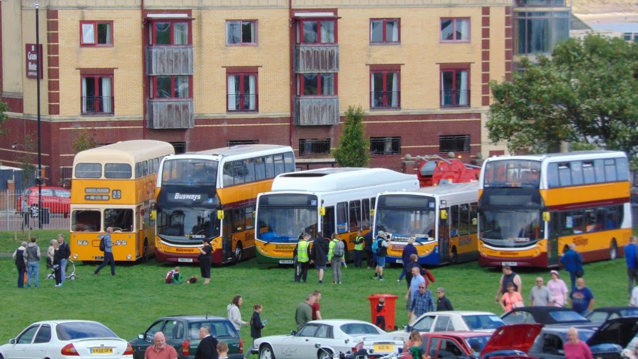 Seaburn Bus Rally 2024 | Stagecoach 30 Years Busways in Attendance 🚌 ...