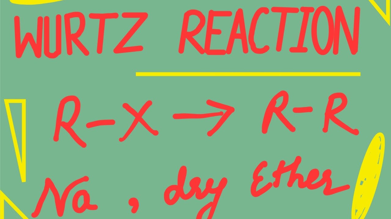Wurtz reaction:: organic chemistry - YouTube