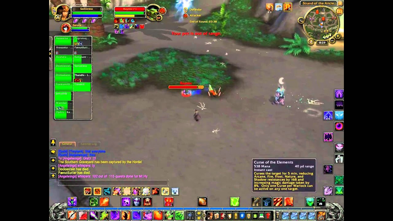 New spell. FEL FLAME! World of Warcraft - YouTube