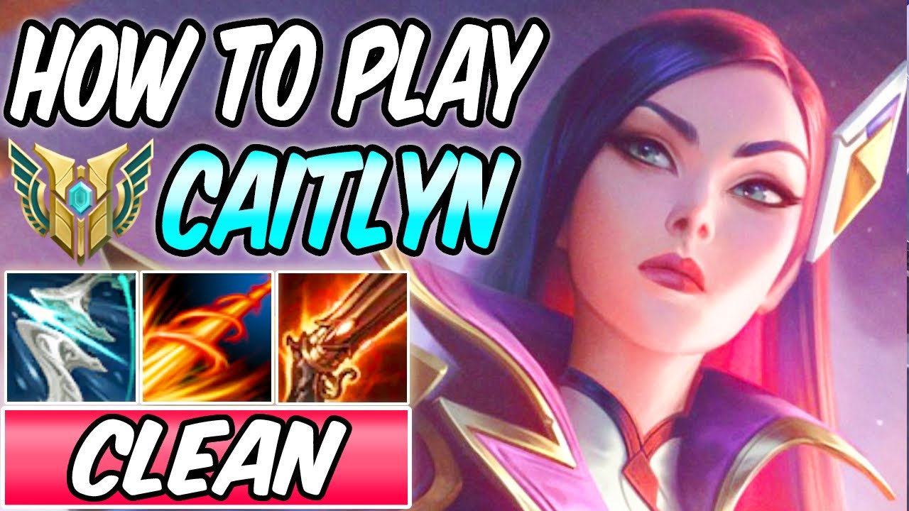 HOW TO PLAY CAITLYN ADC GUIDE SEASON 12 | Best Build & Runes | Diamond ...