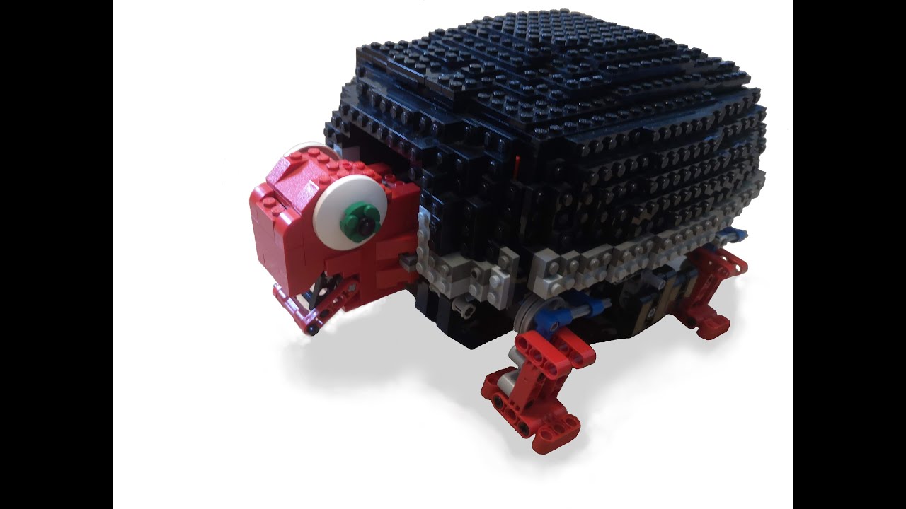 Motorized LEGO Tortoise - YouTube