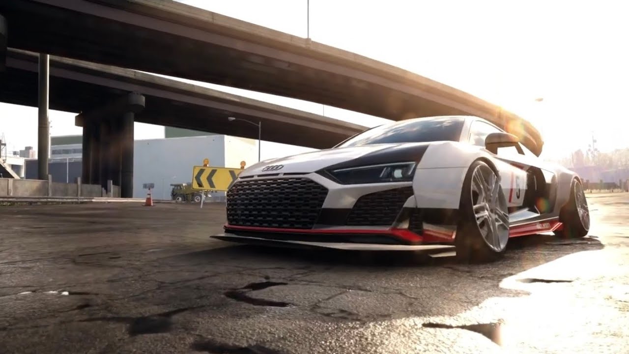 AUDI R8 COUPE V10 - NEED FOR SPEED UNBOUND - YouTube