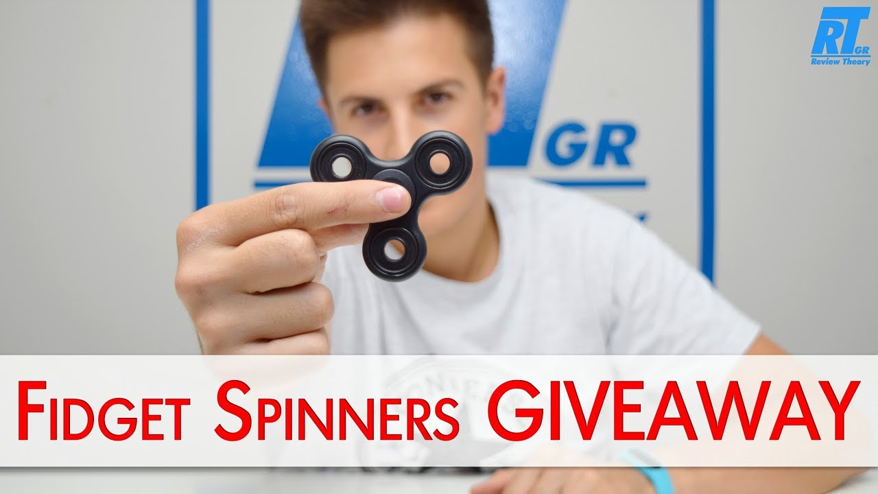 10 Fidget Spinners GIVEAWAY - YouTube
