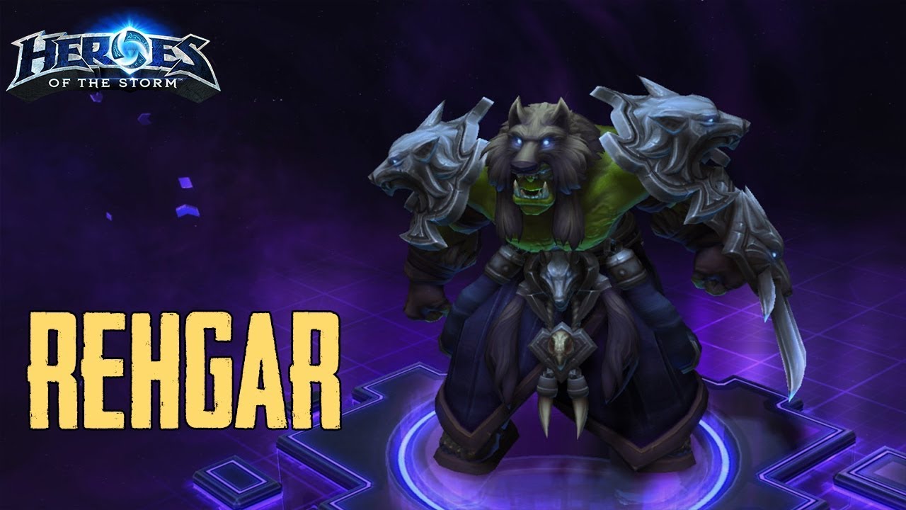 (Heros Of The Storm) A Guide On How To Play Rehgar in ARAM (Patch 55.3 ...