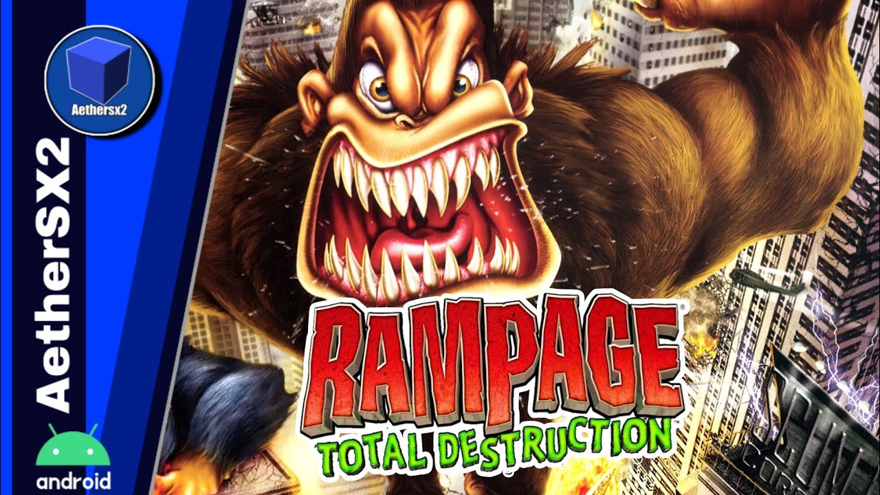 Rampage: Total Destruction - Gameplay PS2 Android (Emulator Aethetsx2) - YouTube