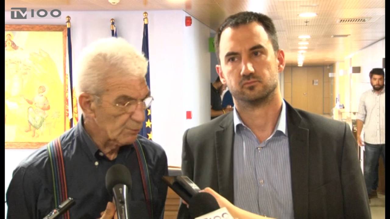 ΣΥΝΑΝΤΗΣΗ ΤΟΥ ΥΦ. ΟΙΚΟΝΟΜΙΑΣ ΑΛΕΞΗ ΧΑΡΙΤΣΗ ΜΕ ΤΟ ΔΗΜΑΡΧΟ ΓΙΑΝΝΗ ...