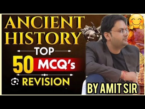 Important 50 Previous Years Questions | MCQs of History | Important ...
