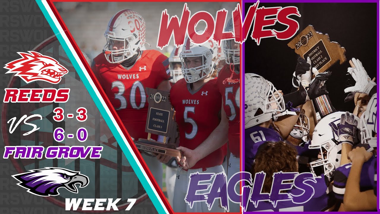 Reeds Spring Wolves Football VS Fair Grove Eagles - YouTube