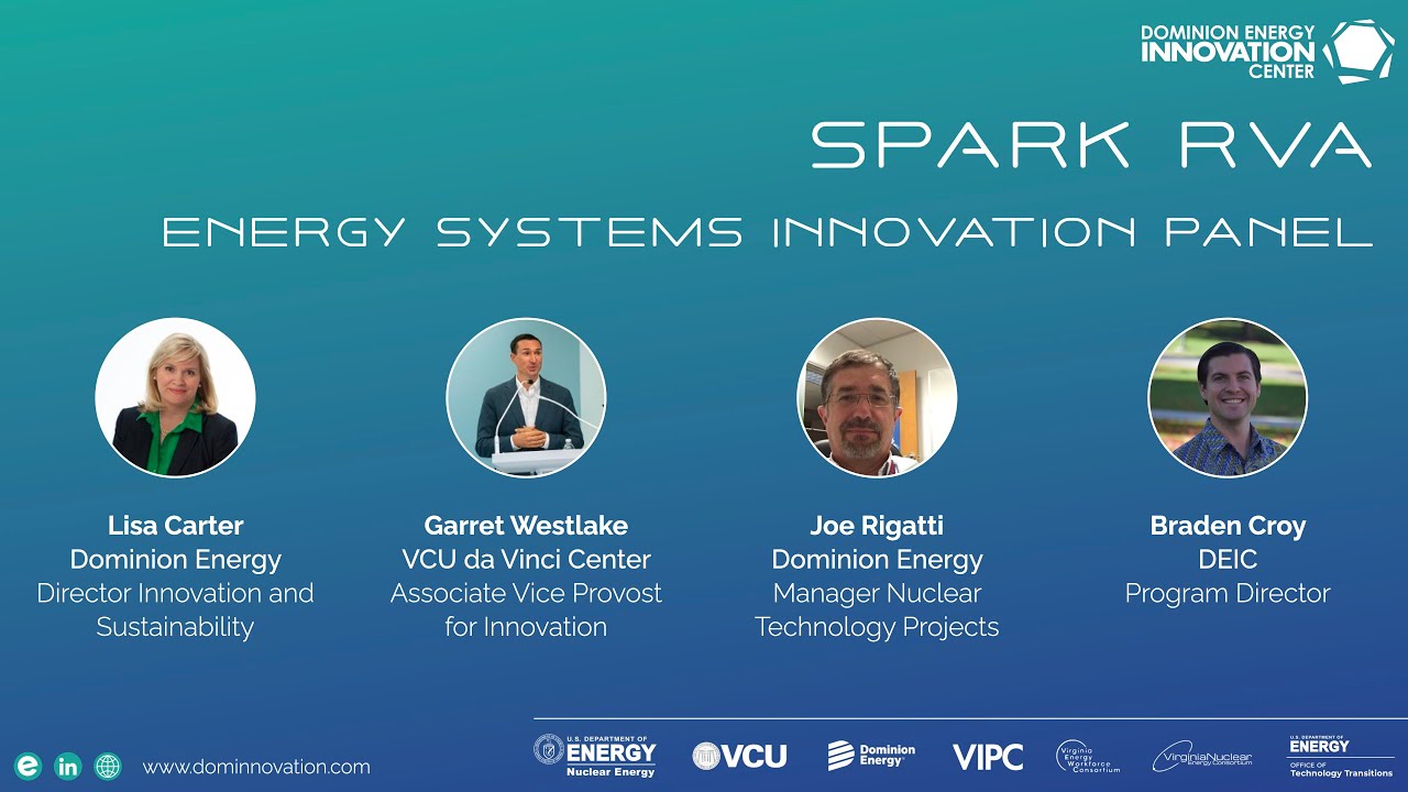 SPARK RVA - Energy Systems Innovation Panel - YouTube