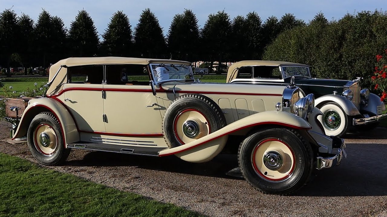 Maybach W6 DSG Cabriolet Spohn 1932 Concours d'Elegance Schwetzingen ...