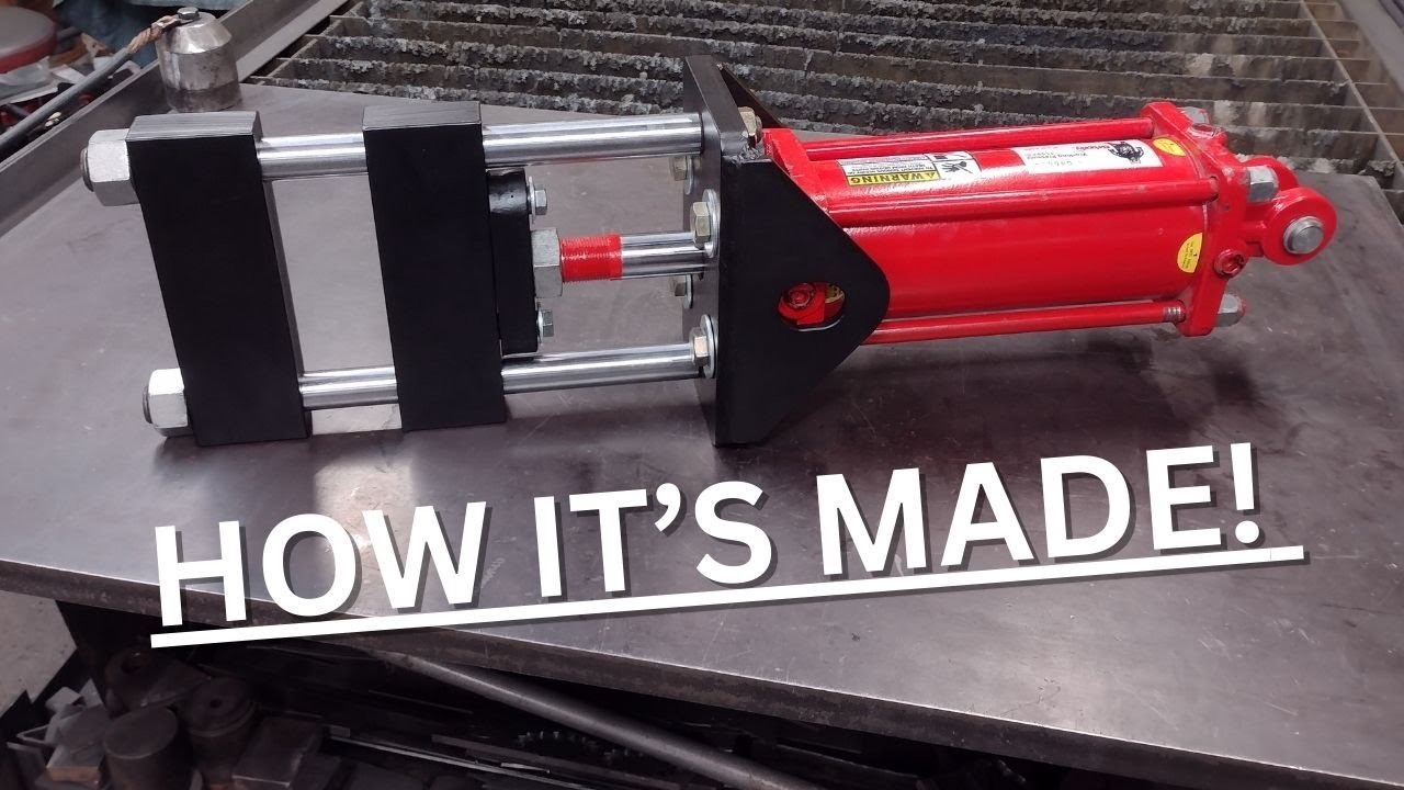 Pipe Squisher - HOW IT'S MADE! - portable press by Wide Vision - YouTube