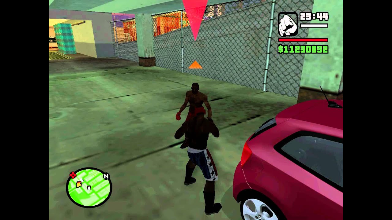 GTA SA Fight Club Mission - YouTube