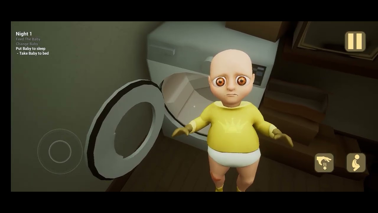 The yellow baby👶 horror game the baby is ghost👻💀#trendingvideo - YouTube