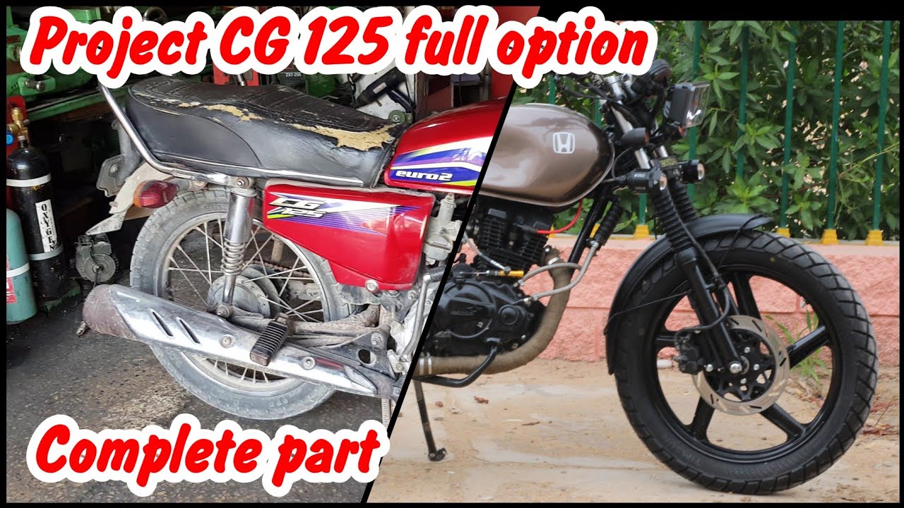 Project CG 125 full option Part 2 By Tamoor Pervaiz - YouTube