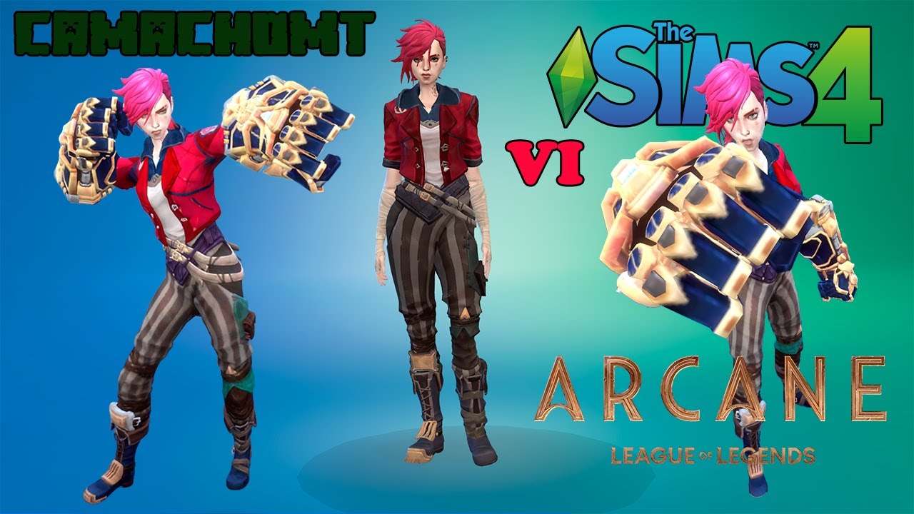 Vi | League of Legends - Arcane | Sims 4 | - YouTube