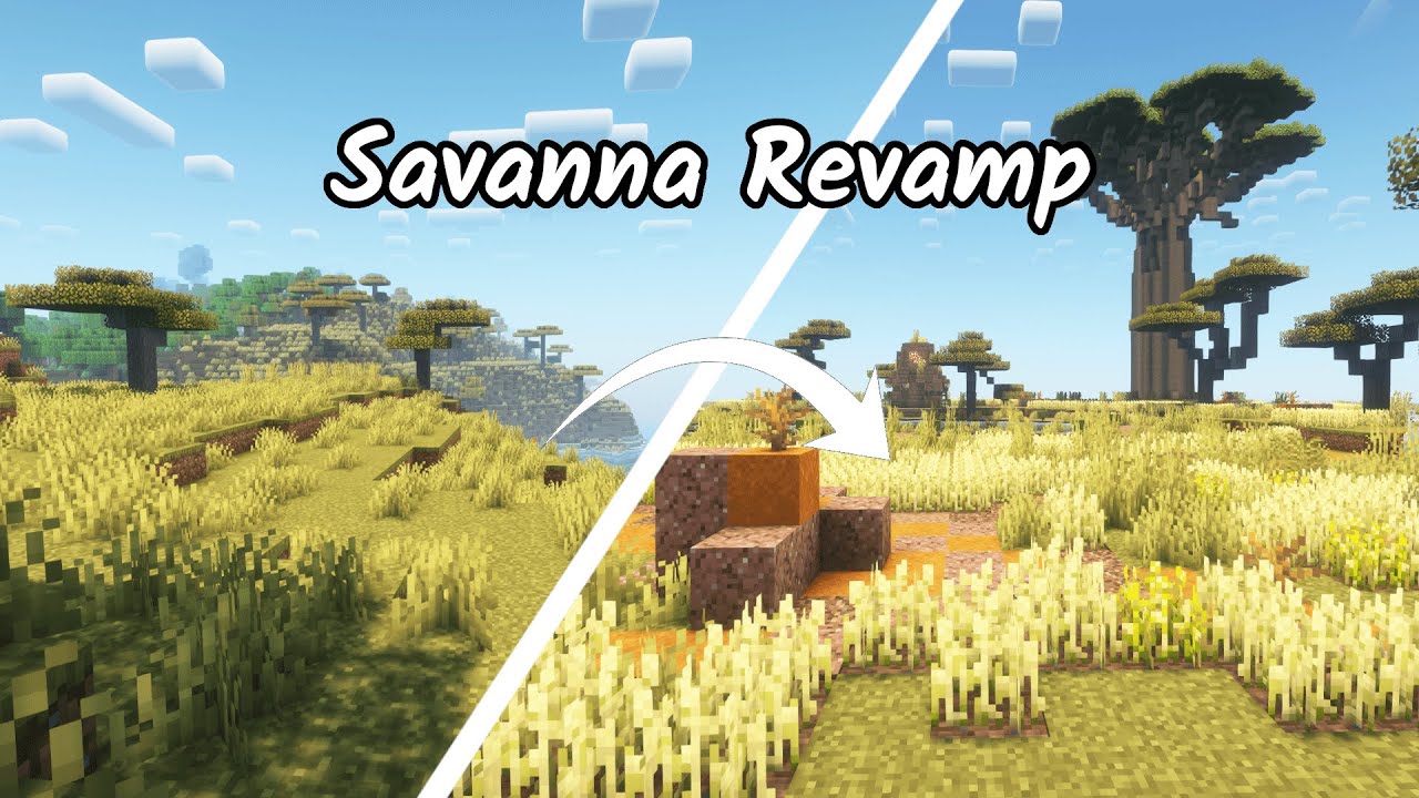 I Transformed the Minecraft Savanna – Here’s What Changed! - YouTube