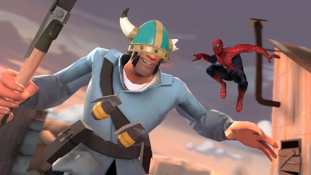 Bucket Load of Clips - The TF2 Spider-Man Combo! - YouTube