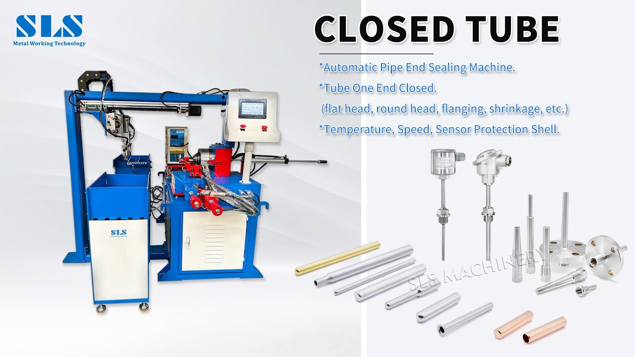 Pipe Head Sealing - One End Tube Closed Machine for Protection Shell of ...