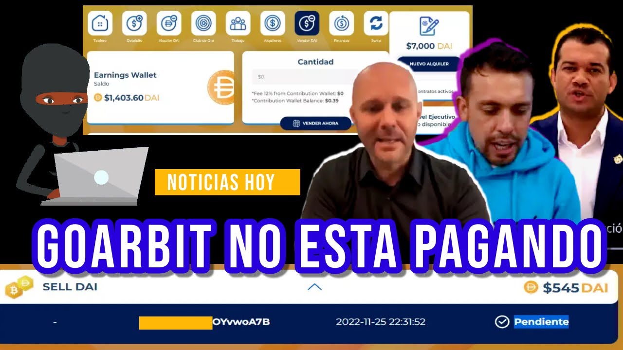 GOARBIT 2022 Goarbit Sigue Sin Pagar A Inversores - YouTube