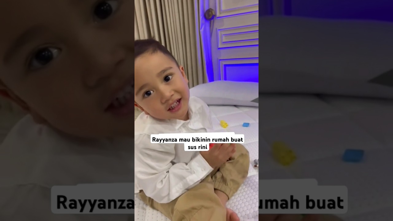 Rayyanza mau bikinin rumah buat sus rini - YouTube