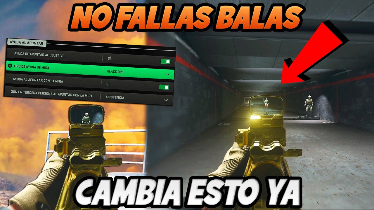 La MEJOR AYUDA de APUNTADO que te DA AIMBOT en WARZONE 2 - YouTube