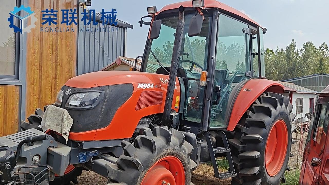 Today's recommendation: Kubota M954 Tractor, 95HP 4WD - YouTube