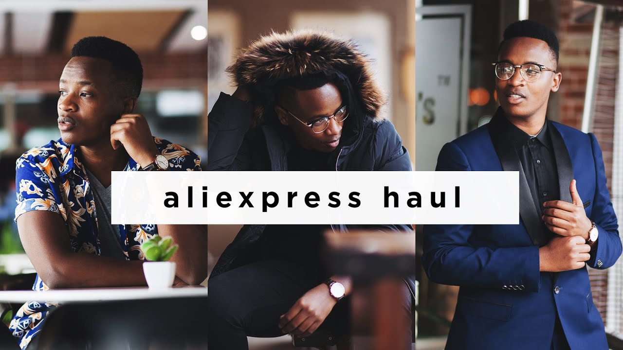 Menswear haul from AliExpress - I paid with MPESA! - YouTube