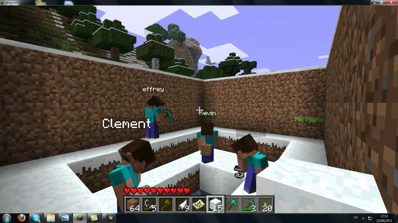 herobrine Minecraft live - YouTube