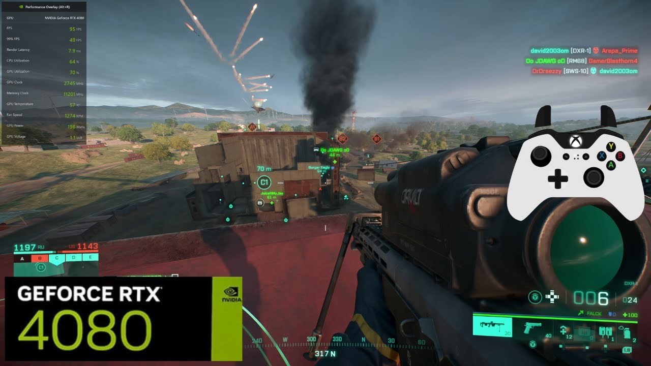 BF2042 Gameplay: Conquest 128 (4K DLSS Balanced Medium Settings) RTX ...