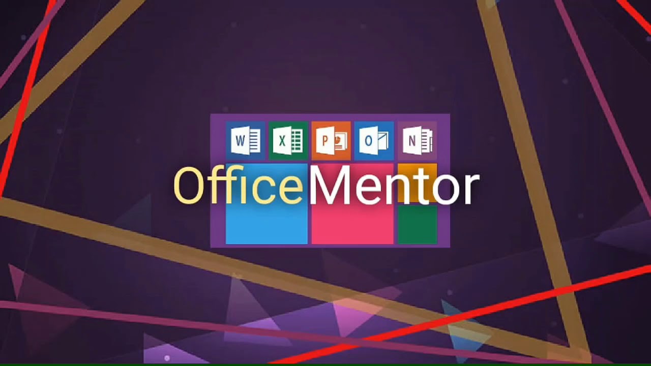 Office Mentor Channel Introduction - YouTube
