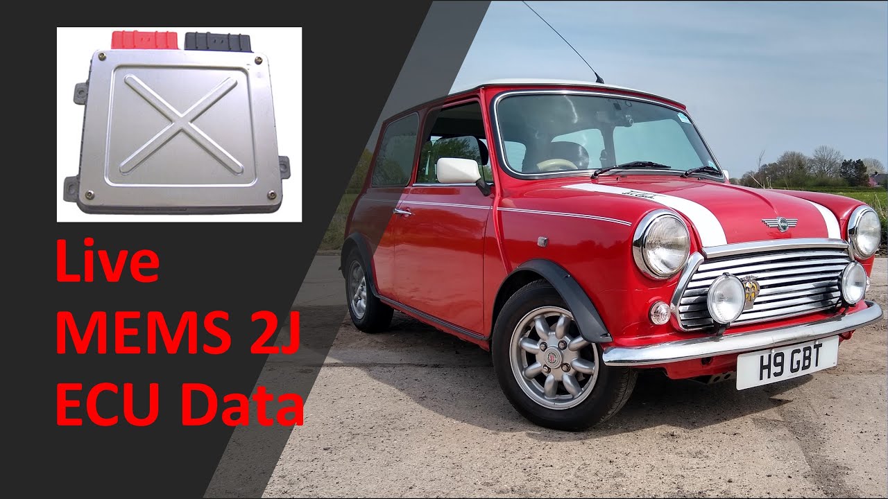 Rover Mini Cooper MPI MEMS 2J ECU live data using PScan. - YouTube