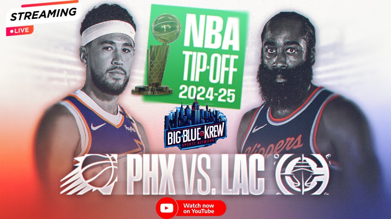NBA LATE Night ON BBKSN: Suns Vs Clippers Live On Youtube!! - YouTube