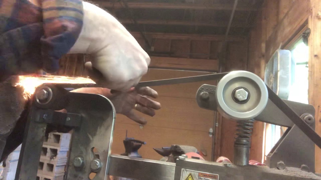 Cleaning up a blade - YouTube