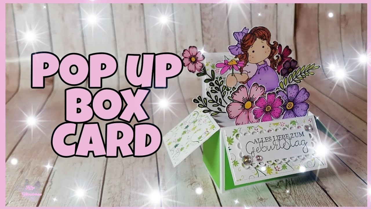 💕 Pop up Box Card 💕 basteln - YouTube