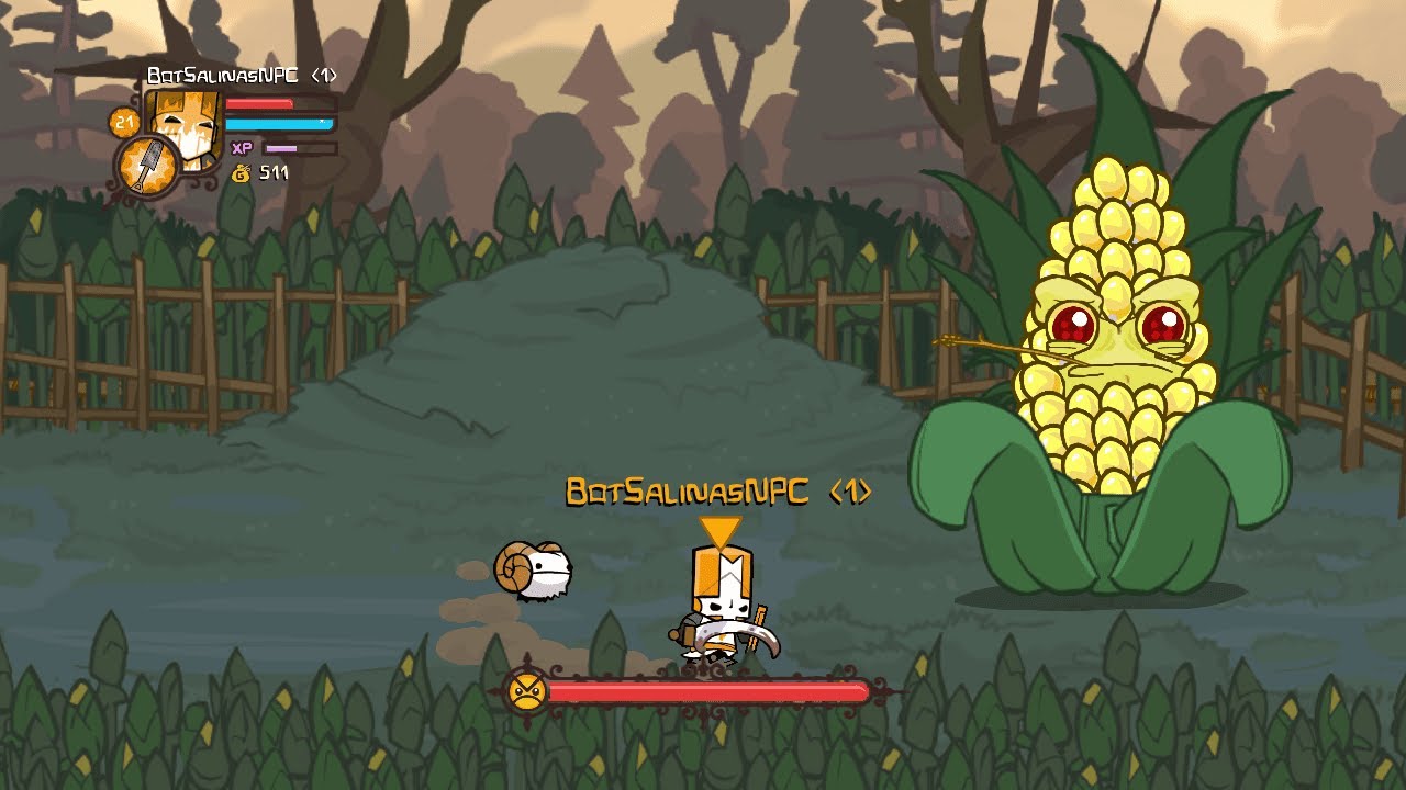Castle Crashers #10 [Corn Boss] - YouTube