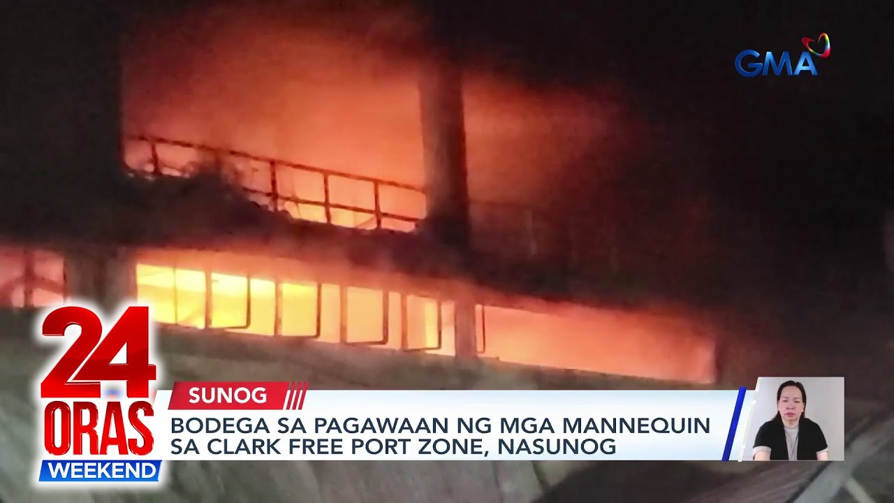 Bodega sa pagawaan ng mga mannequin sa Clark free port zone, nasunog ...
