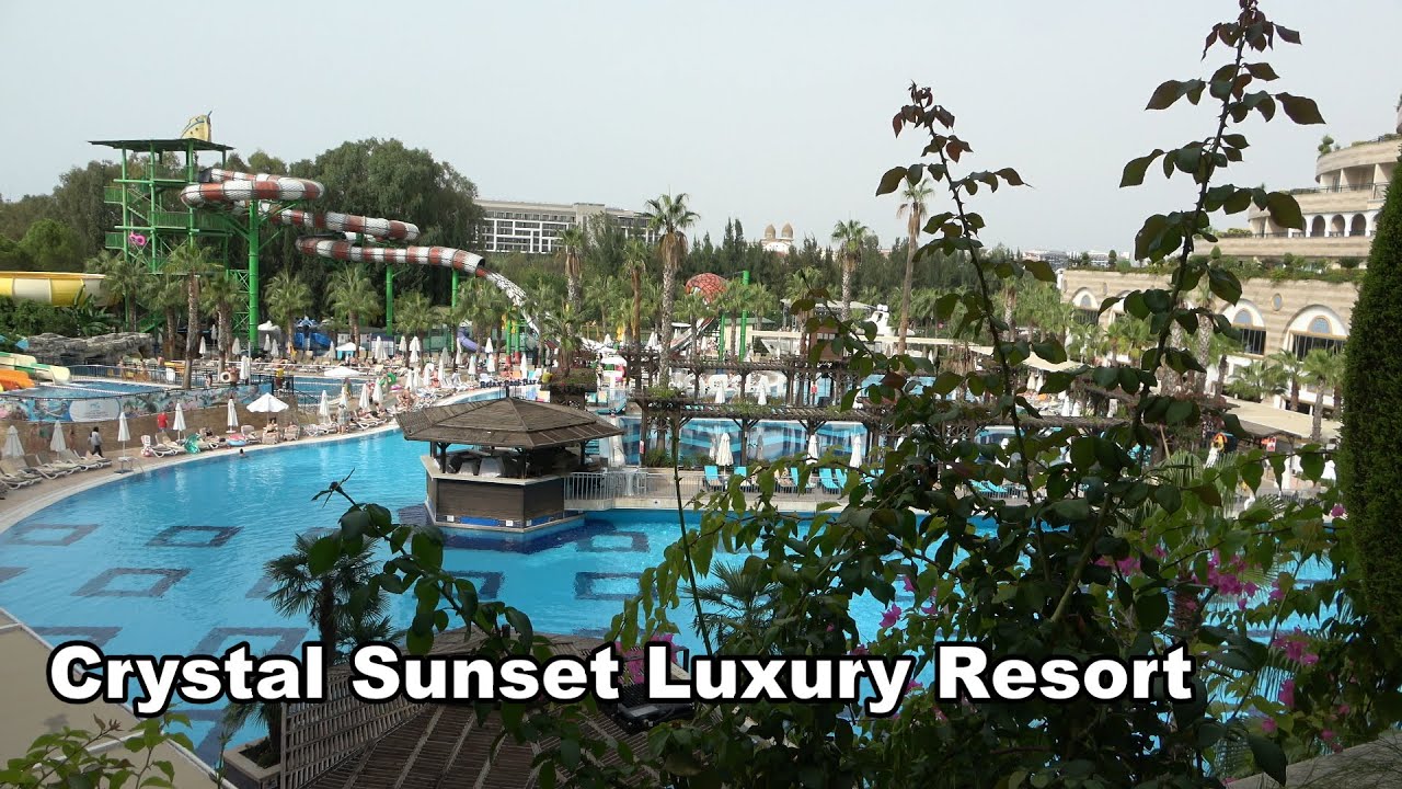 Crystal Sunset Luxury Resort - Side 🇹🇷 Türkei - YouTube
